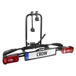 Kupplungsfahrradtr&auml;ger Eufab "CROW", schwarz, B:117cm H:67cm T:52cm, Fahrradtr&auml;ger