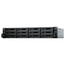 Synology NAS-Server "RS3621xs+ 12-bay NAS-Rack", schwarz, B:48,2cm H:8,8cm T:72,4cm, NAS-Server, NAS-Server