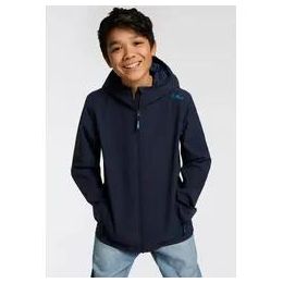 Outdoorjacke CMP, Jungen, Gr. 152/158, schwarz (schwarz blau), Obermaterial: 100% Polyester. Futter: 100% Polyester, Jacken Outdoorjacke, &Uuml;bergangsjacke f&uuml;r Kinder