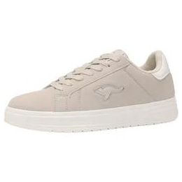 Sneaker Kangaroos "K-GW Focus", Damen, Gr. 40, beige (beige, wei&szlig;), Synthetik, Schuhe Sneaker