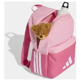 Rucksack Adidas PERFORMANCE "KIDS LOGO", true pink, pink fusion, wei&szlig;, Rucks&auml;cke, Kinder, Obermaterial: 100% Polyester, Rucksack, Kinder Rucksack