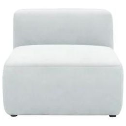 Sofaelement Home Affaire "Utvik", blau (hellblau), B:85cm H:69cm T:108cm, 95% Polyester, 5% Nylon, Polsterelemente, als Modul oder separat verwendbar