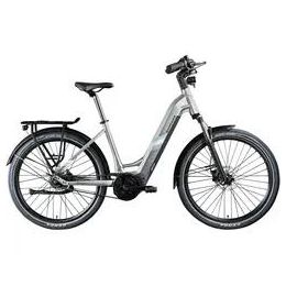Z&uuml;ndapp E-Bike Z&Uuml;NDAPP "X850" Gr. 48, grau, Elektrofahrr&auml;der, 48cm, 27,5 Zoll (69,85cm), Pedelec, Elektrofahrrad f&uuml;r Damen und Herren