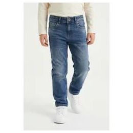5-Pocket-Jeans Cars Jeans "Jeans Douglas", Jungen, Gr. 10 (140), N-Gr, blau (stone used), Denim/Jeans, Obermaterial: 99% Baumwolle, 1% Elasthan, Abriebeffekte, regular fit normal, Jeans 5-Pocket-Jeans