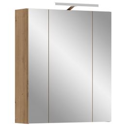 Spiegelschrank Ice Eiche Artisan mit LED
