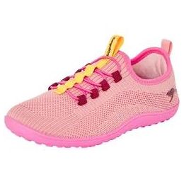 Sneaker Kangaroos "K-BFK BOLE", M&auml;dchen, Gr. 33, rosa (rose, egg yolk), Textil, Schuhe Sneaker, Barfussschuh