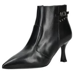 High-Heel-Stiefelette Nero Giardini "Nero Giardini Stiefelette Leder", Damen, Gr. 38, schwarz, Leder, Schuhe