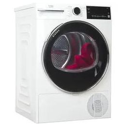 Beko W&auml;rmepumpentrockner "B3T42240S", Energieeffizienz: C (A-G), wei&szlig;, B:59,8cm H:84,6cm T:60,5cm, Trockner, Leiser Betrieb dank niedriger Luftschallemission von 63 dB