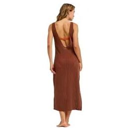Strandkleid Roxy "Playa Mood", Damen, Gr. XS, US-Gr&ouml;&szlig;en, cappuccino, Obermaterial: 50% Walkfrottier, 50% Microfaser;, Kleider Strandkleid