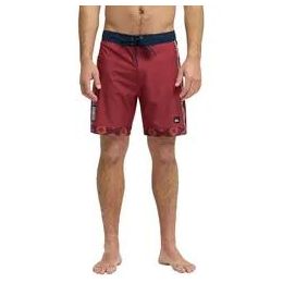 Boardshorts Quiksilver "Surfsilk Nomad 18", Herren, Gr. 28(XS), burnt russet, Obermaterial: 88% Microfaser, 12% Elasthan;, Hosen
