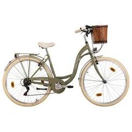 Cityrad Dacapo "Casino" Gr. 48, gr&uuml;n (olivgr&uuml;n, gr&uuml;n), Fahrr&auml;der, Damen, 48cm, 28 Zoll (71,12cm)