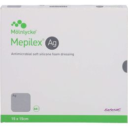 kohlpharma Mepilex Ag Schaumverband 15x15 cm steril 5 St