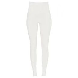 Leggings WINSHAPE "Functional Comfort HWL117C", Damen, Gr. XXL, Normalgr&ouml;&szlig;en, cream, 85% Polyester, 15% Elasthan, Hosen Leggings, mit V-Shape Applikation und Core-Bund