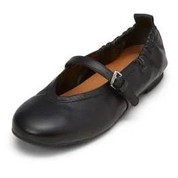 Marc O'Polo Ballerina MARC O'POLO "aus edlem Rindleder", Damen, Gr. 39, schwarz (m990), Obermaterial: 100% Leder (Rind), unifarben, Schuhe Ballerina