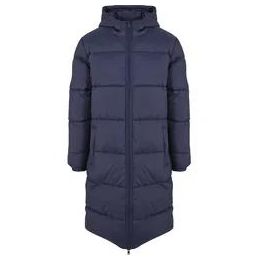 Winterjacke Urban Classics "Urban Classics Mens Long Puffer Coat", Herren, Gr. M, navy, 100% Polyester, unifarben, normal, ohne Ausschnitt, Jacken Winterjacke