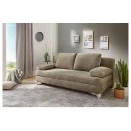 Jockenh&ouml;fer Schlafsofa JOCKENH&Ouml;FER GRUPPE "Noah, B: 202 cm, Liegefl.154x202 cm", taupe 578, 28, B:202cm T:99cm, Korpus: 100% Polyester;Kissen: 100% Polyester, Sofas, Schlafsofa, mit Bettfunktion & Bettkasten