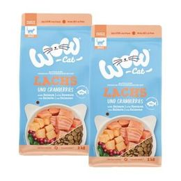 WOW Cat Adult Lachs 2x2 kg