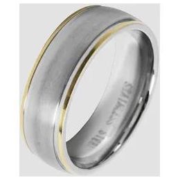 Adelia&acute;s Fingerring ADELIA ́S "Herren Ring aus Edelstahl" Gr. 68, silber, Fingerringe, Herren, 68, Edelstahl, Fingerring