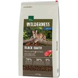 REAL NATURE WILDERNESS Trockenfutter Katze, Adult, Black Earth, Rind, B&uuml;ffel & Huhn 7 kg