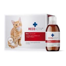 Recoactiv Herz f&uuml;r Katzen, mit Taurin, 3 x 90 ml