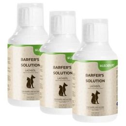LYRA PET Lecker.Pet Barfer's Solution 100 % Lachs&ouml;l f&uuml;r Hunde & Katzen 1,5 l