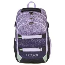Schulrucksack neoxx "Active Pro", Kinder, Gr. B/H/T: 31cm x 45,5cm x 24cm, lila (glitterally perfect), Polyester, Rucks&auml;cke Schulrucksack, Topseller