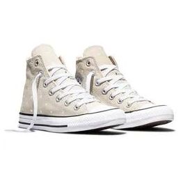 Sneaker Converse "CHUCK TAYLOR ALL STAR EMBROIDERED", Herren, Gr. 36, papyrus, egret, schwarz, Textil, Schuhe Sneaker