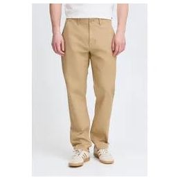 Chinohose Blend "BHMorgan", Herren, Gr. 36, L&auml;nge 34, cornstalk, Twill, 98% Baumwolle, 2% Elasthan, unifarben, Basic, normal normal, Hosen Chinohose, Stoffhose mit normalem Bund und geradem Bein - Regular Fit