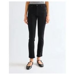 Skinny-fit-Jeans Wrangler "SIENNA", Damen, Gr. 31, L&auml;nge 34, retro schwarz, Denim/Jeans, Obermaterial: 78% Baumwolle, 18% Viskose, 3% Polyester, 1% Elasthan, skinny fit lang, Jeans, im Five-Pocket Style