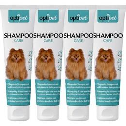 OptiPet Hundeshampoo f&uuml;r gepflegetes Fell 4x250 ml