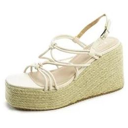 Sandale FINDLAY "AVEIRO", Herren, Gr. 39, beige, Polyurethane, Schuhe Sandale, mit Riemchen