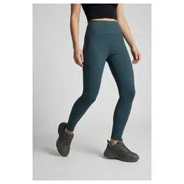 Trainingstights Only Play "ONPJANA HW TRAIN TIGHTS - NOOS", Damen, Gr. M, N-Gr, mediterranea, Jersey, Obermaterial: 75% Nylon, 25% Elasthan, unifarben, skinny fit kn&ouml;chellang, Hosen, mit praktischer Handytasche