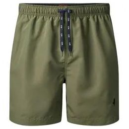 Badeshorts MCS "MCS Bade-shorts MCGarland", Herren, Gr. XXL, Normalgr&ouml;&szlig;en, beetle, Obermaterial: 100% Polyester, Badehosen Badeshorts