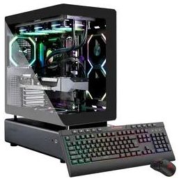 GAMEMAX Gaming-PC "N80 BK 8049 AMD Ryzen 5 9600X 32GB DDR5 1TB SSD RTX 5060Ti", schwarz, Microsoft Windows 11 Home (64 Bit), 32 GB RAM 1.000 GB SSD, Desktop-PCs, Windows 11, DDR5 RAM, Wasserk&uuml;hlung