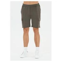 Shorts Virtus "Nasas", Damen, Gr. 3XL, US-Gr&ouml;&szlig;en, taupe, 56% Polyester, 36% Modal, 8% Elasthan, unifarben, Hosen Shorts, atmungsaktiv