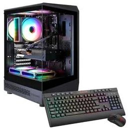 GAMEMAX Gaming-PC "VISTA COC AB 8042 AMD Ryzen 7 9700X 16GB DDR5 1TB SSD RX 9070 XT", schwarz, Microsoft Windows 11 Home (64 Bit), 16 GB RAM 1.000 GB SSD, Desktop-PCs, Windows 11, DDR5 RAM