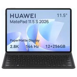 Huawei Tablet "MatePad 11.5" S 12+256 GB Inklusive Tastatur", grau, B:19,2cm H:7,1cm T:27,5cm, Tablets_EBookReader