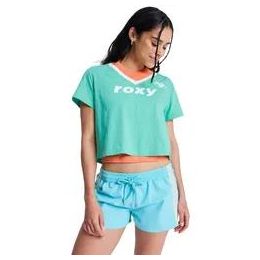 Shorts Roxy "Sunlit Smiles", Damen, Gr. S, pool blau, Obermaterial: 100% Walkfrottier;, Hosen Shorts
