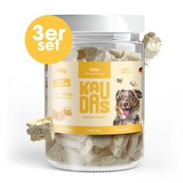 KAUDAS K&auml;sePur Natursnack 3x150 g