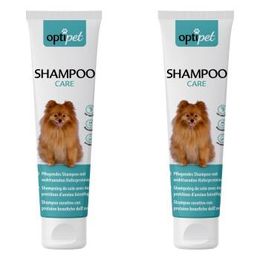 OptiPet Hundeshampoo f&uuml;r gepflegetes Fell 2x250 ml