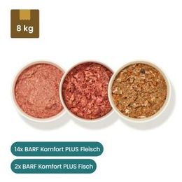 haustierkost.de Fertigbarf Probierpaket Frostfutter 16 x 500 g