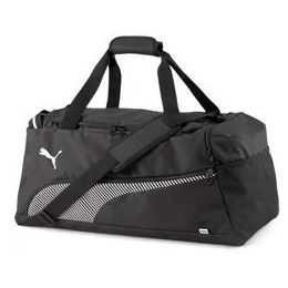 Sporttasche Puma "FUNDAMENTALS SPORTS BAG M", Gr. B/H/T: 60cm x 29cm x 27cm, schwarz (Puma schwarz), Netz, Polyester, unifarben, Taschen Sporttasche, f&uuml;r Erwachsene, mit gepolsterten Tr&auml;gern, ger&auml;umiges Innenfach
