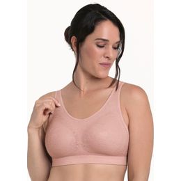Bralette ANITA SINCE 1886 "Essential Lace", Damen, Gr. XXL, N-Gr, rosewood, Jersey, Obermaterial: 62% Polyamid, 38% Elasthan, BHs Bralette