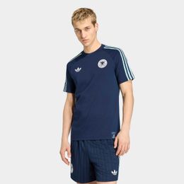T-Shirt adidas Performance "DEUTSCHLAND ORIGINALS", Herren, Gr. S, collegiate navy, Obermaterial: 52% Baumwolle, 48% Polyester, Rundhals, Shirts T-Shirt