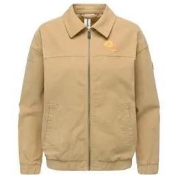 Outdoorjacke Ragwear "Melvene Cordy", Damen, Gr. XXL (44), sand, Cord, Obermaterial: 98% Baumwolle, 2% Elasthan. Innenfutter: 65% Polyester, 35% Baumwolle, l&auml;ssig geschnitten h&uuml;ftlang, ohne Ausschnitt, &Auml;rmel ohne &Auml;rmelschlitz B&uuml;ndchen mit innenliegendem Gummizug, Jacken Outdoorjacke, L&auml;ssige Kordjacke mit Hemdkragen