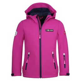 Trollkids Softshelljacke "Oslofjord" in Fuchsia - 43% | Gr&ouml;&szlig;e 98 | Kinder-outdoor-jacken