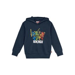 Lego Hoodie in Dunkelblau - 45% | Gr&ouml;&szlig;e 122 | Kinder-sweatshirts-jacken