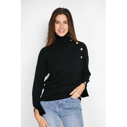 William de Faye Rollkragenpullover in Schwarz - 79% | Gr&ouml;&szlig;e 42 | Damen-pullover-cardigans