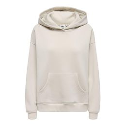 Only Hoodie "Kelly" in Creme - 42% | Gr&ouml;&szlig;e L | Damen-sweatshirts-jacken