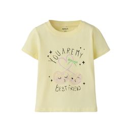 name it Shirt "Bethany" in Gelb - 44% | Gr&ouml;&szlig;e 110 | Kinder-oberteile